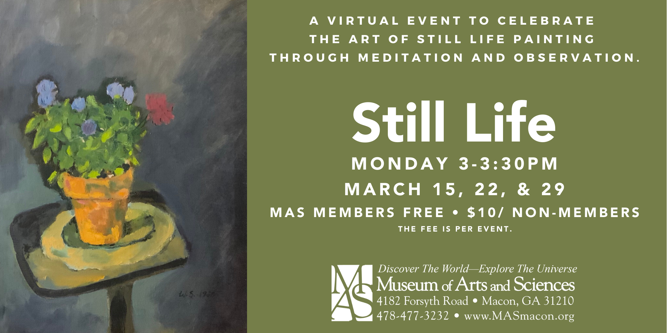 Still Life Class - Museum of Arts and SciencesMuseum of Arts and Sciences