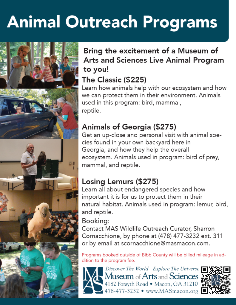 Outreach Programs - Museum of Arts and SciencesMuseum of Arts and Sciences